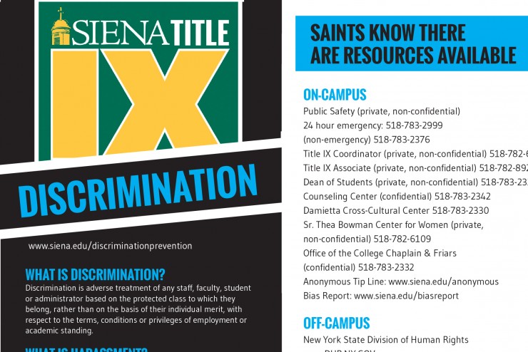 Title IX & EEO | Siena College