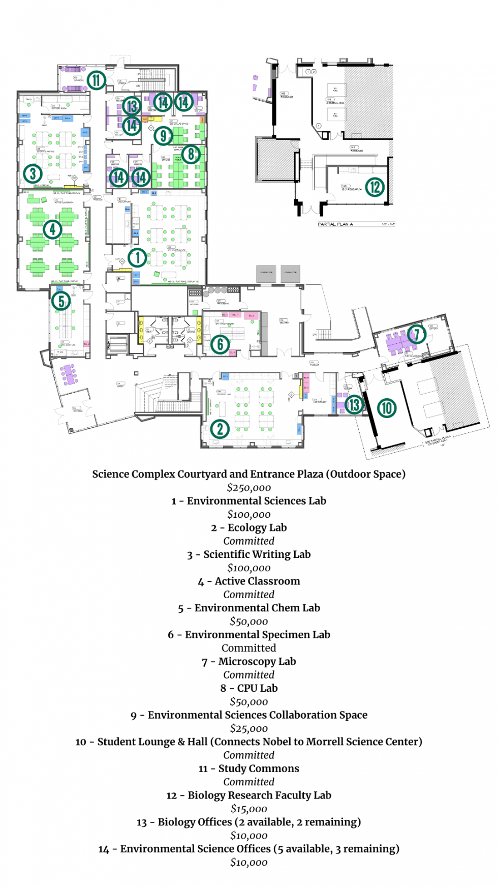 First Floor | Siena College